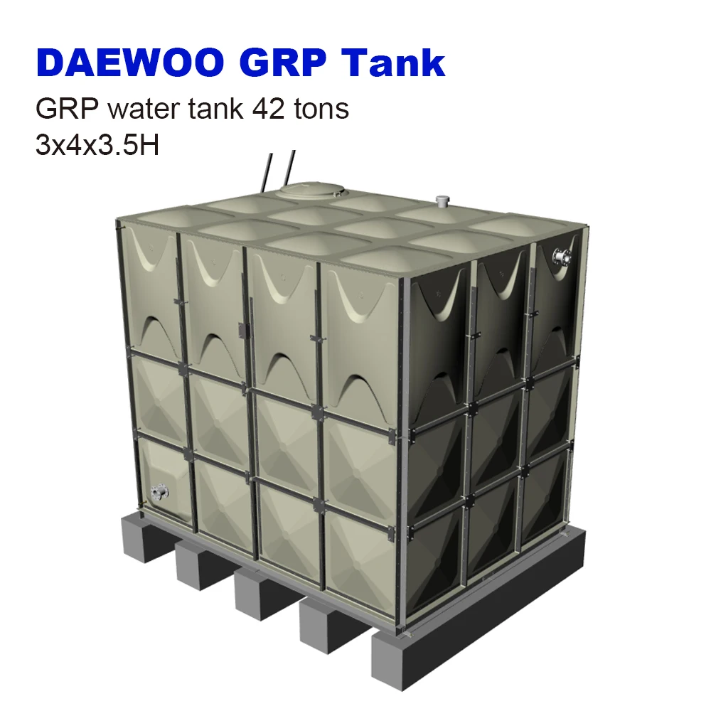 Water Storage Tank Daewoo Grp Water Tank 42 Tons Industrial And ...