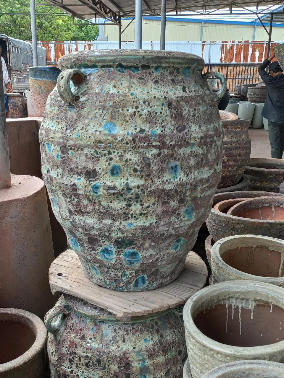 Shop Unique Atlantic Ceramic Outdoor Pots from BAVY POTTERY
