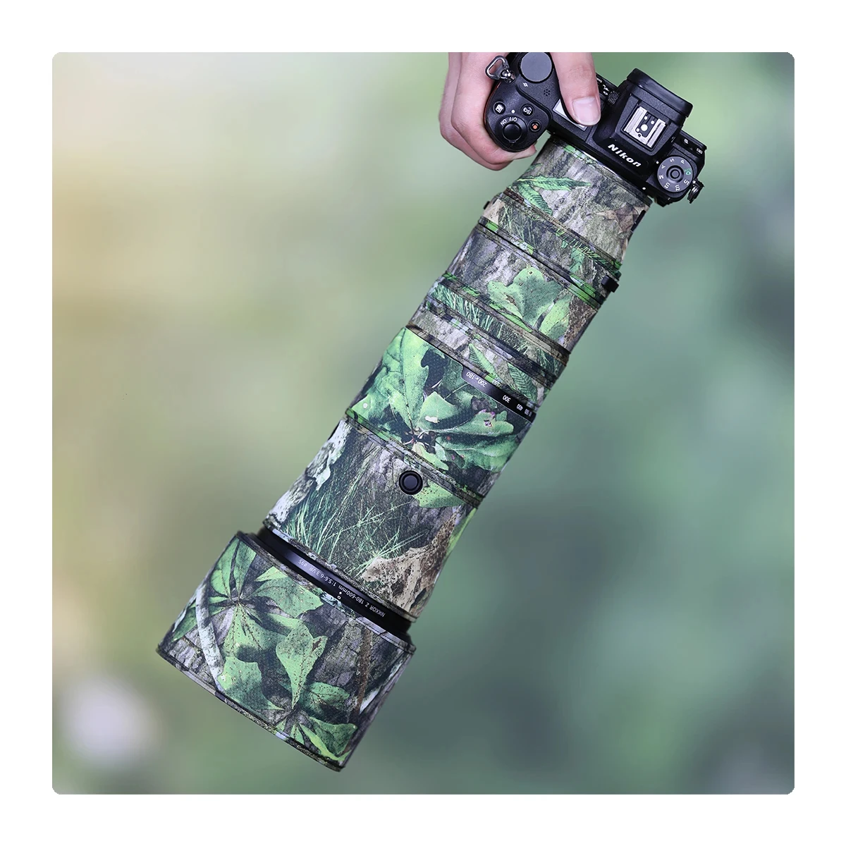 Fujing Camouflage Lens Coat For Nikon Z 180-600mm F/5.6-6.3 Vr ...