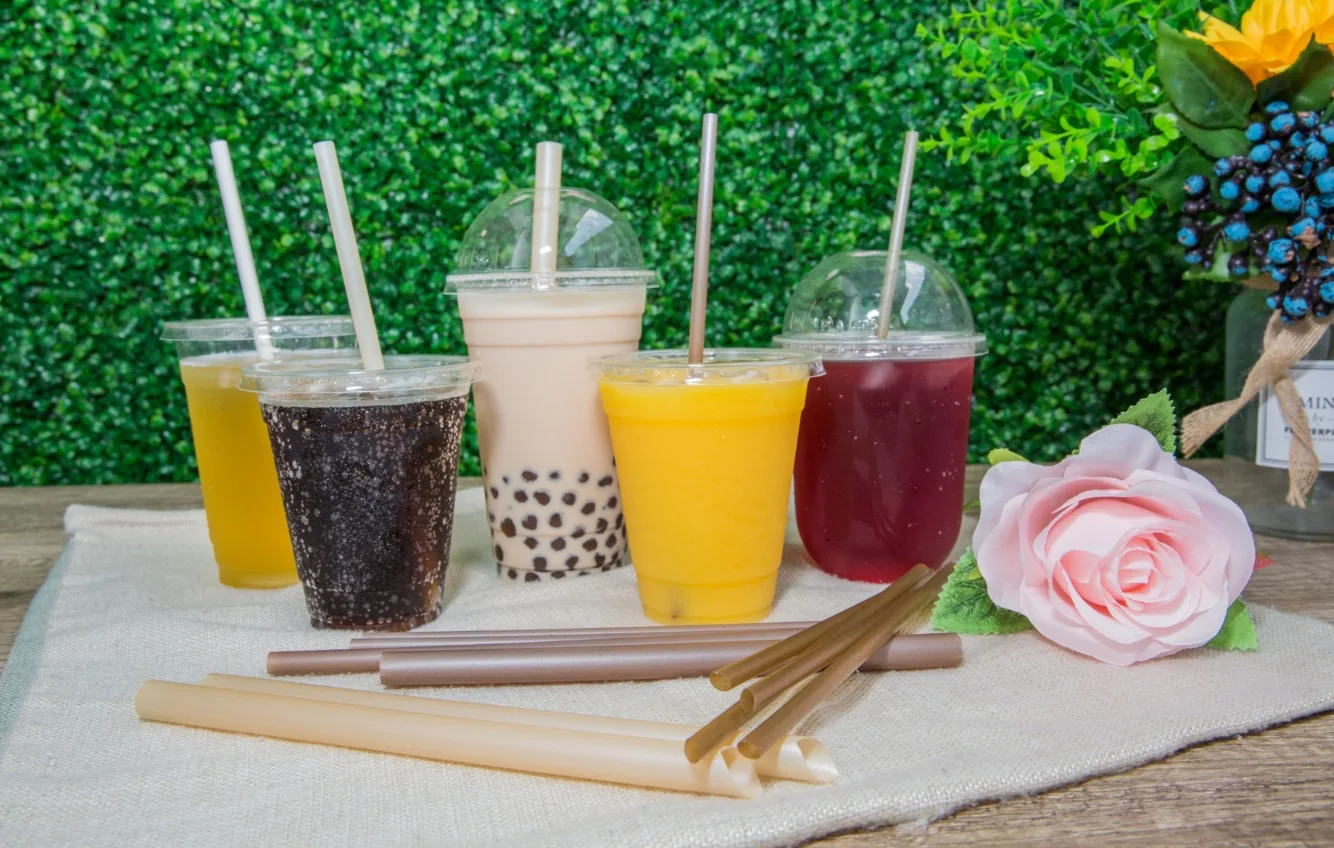 Biodegradable Transparent Clear Boba Tea Cup - Buy Printable Clear ...