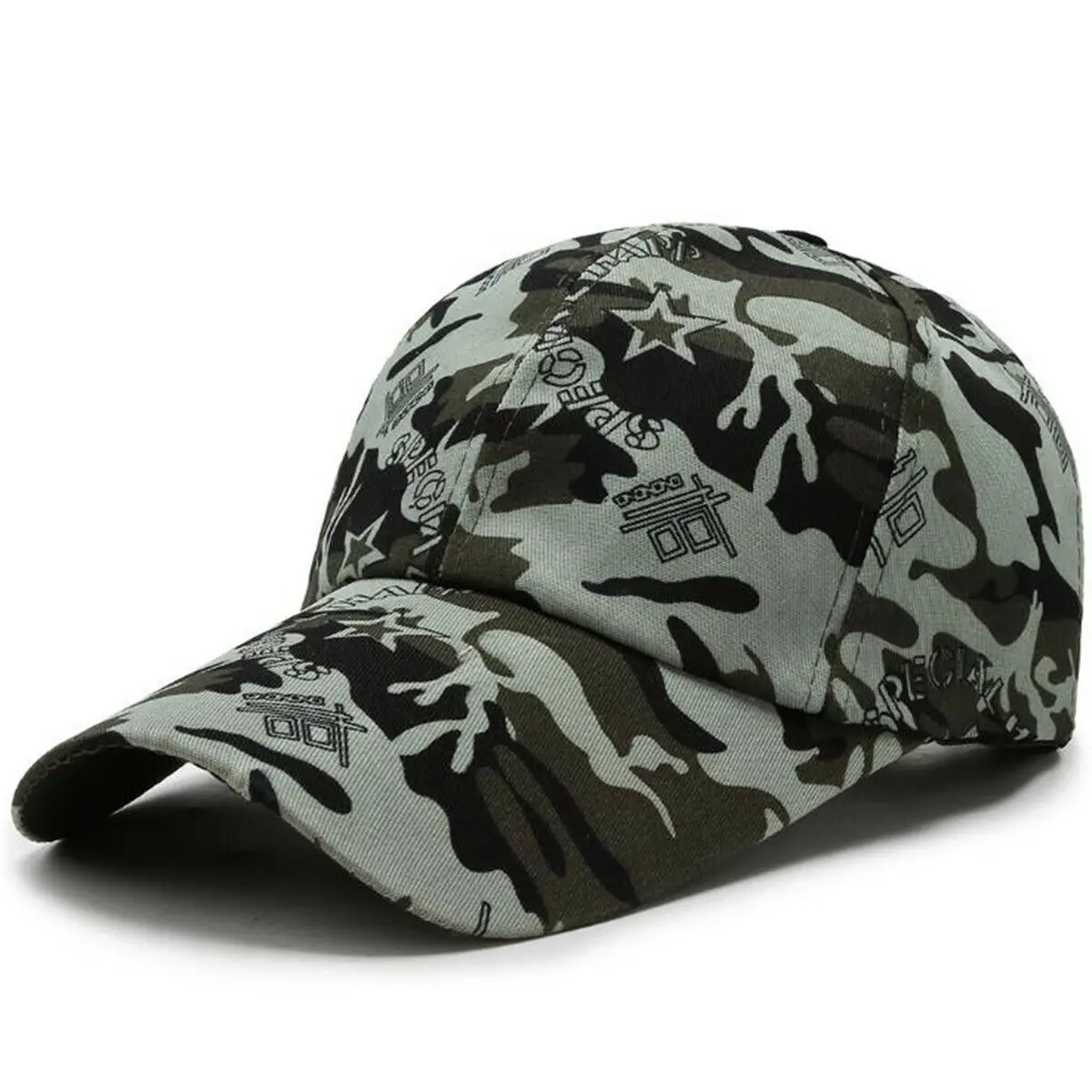 Wholesale 6-Panel and 5-Panel Camouflage Baseball Cap Waterproof Hat ...