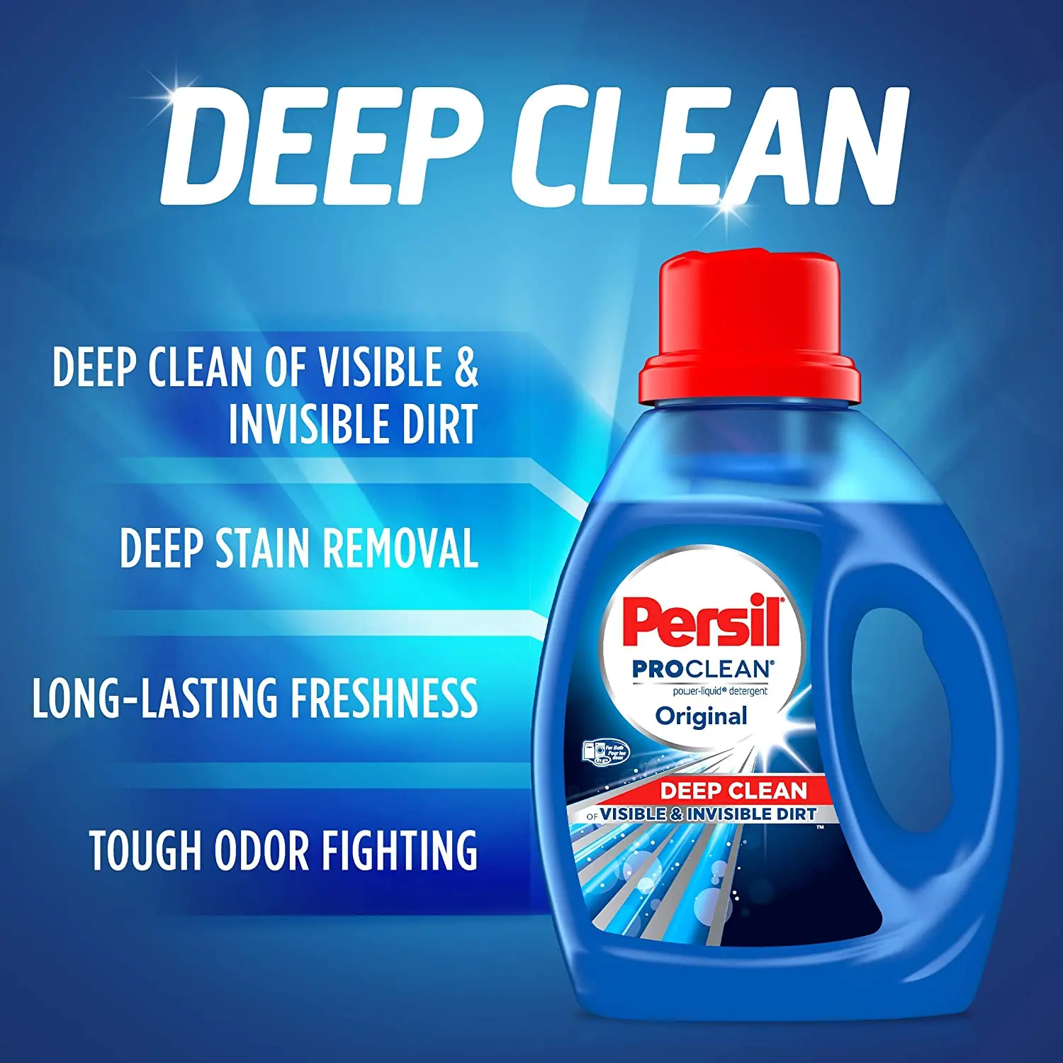 Persil Laundry Detergent Liquid,Original Scent,High Efficiency (he ...