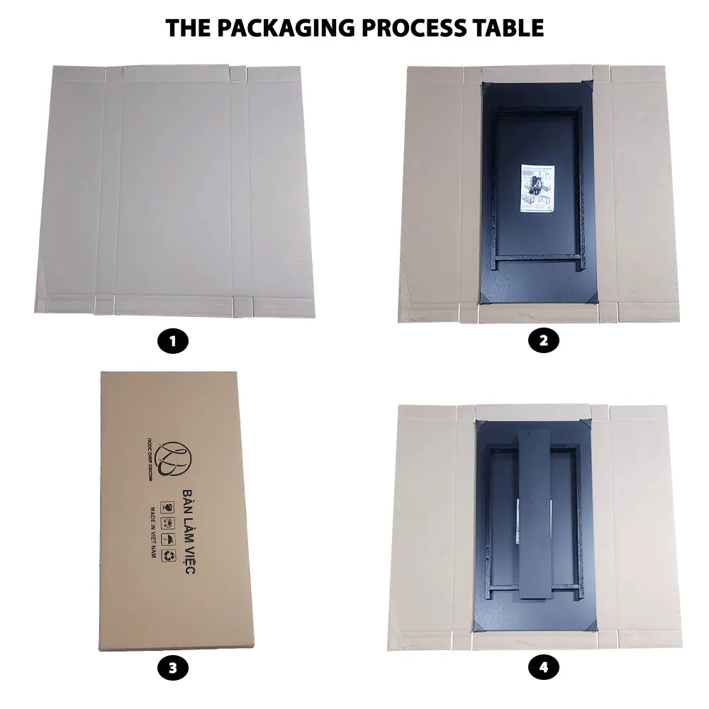 Modern Office Desk Modern Design Detachable Using For Home Office ...