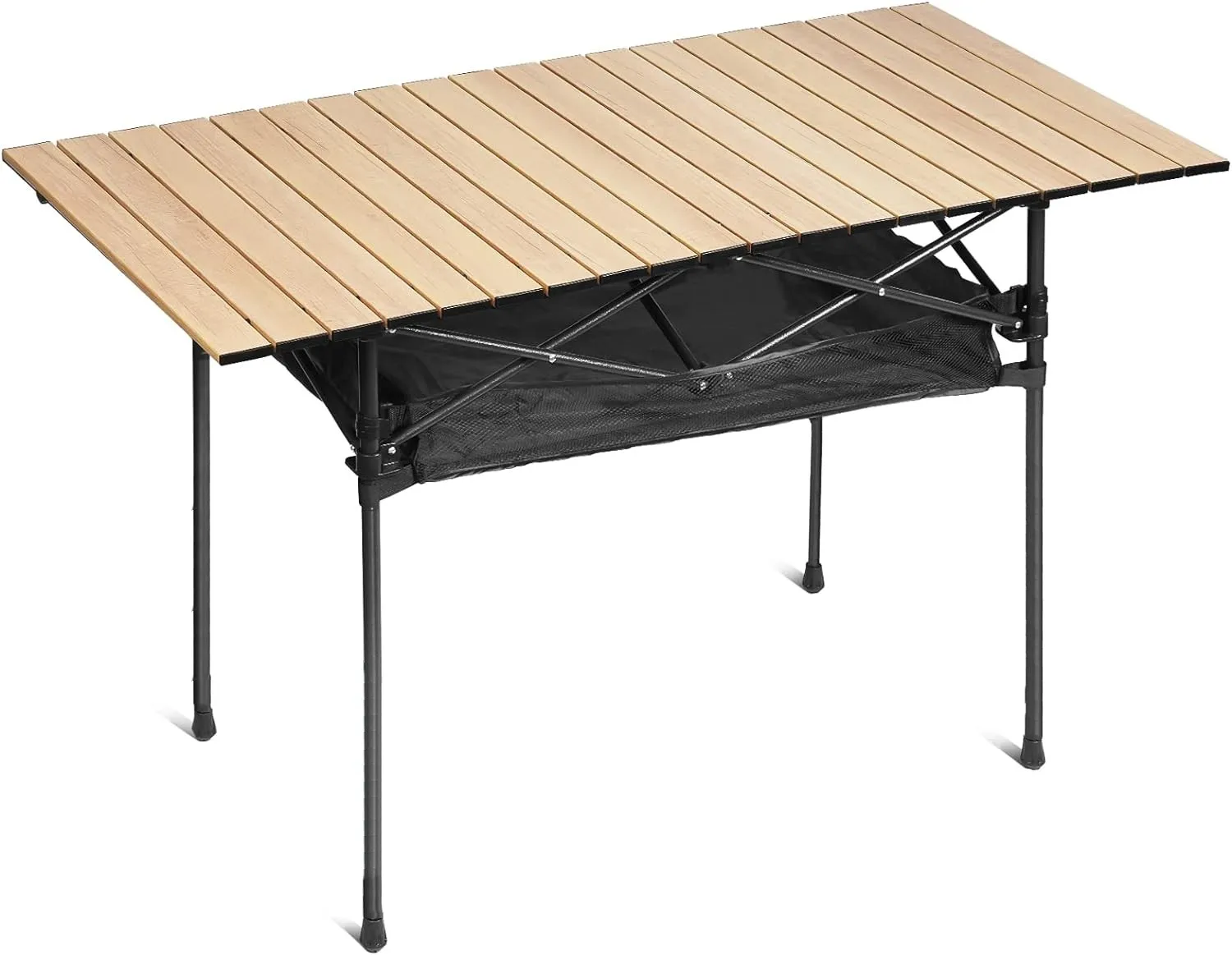 Camping Folding Outdoor Portable Table Sturdy Aluminum Alloy Table And ...