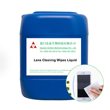 White Shoe Wipes Liquid Chemical Raw Material For Lens Cleaning Wipes ...