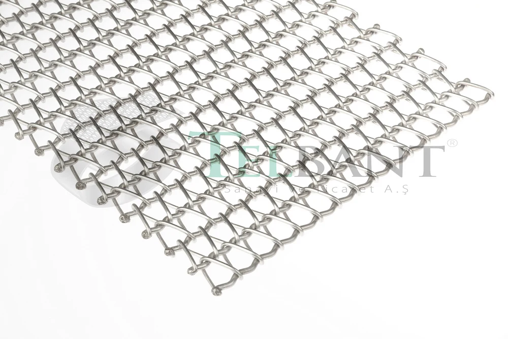 Stainless Steel Wire Mesh Chain Conveyor Belt Steel Chain Conveyor Belt ...
