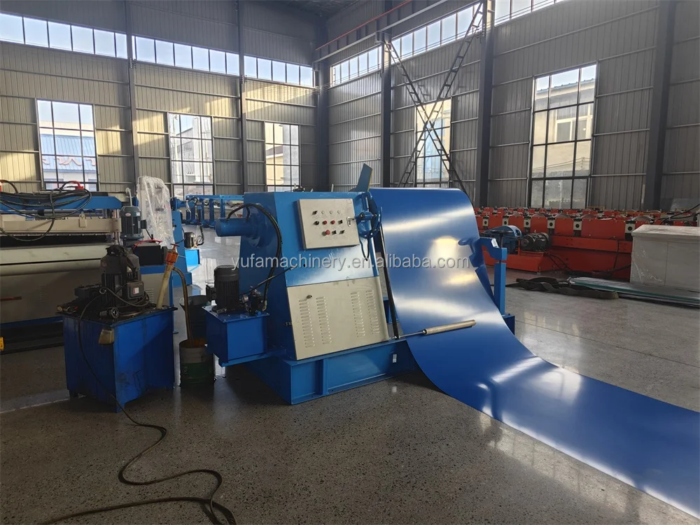 Steel Coil Cut to Length Roll Forming Machine with Table