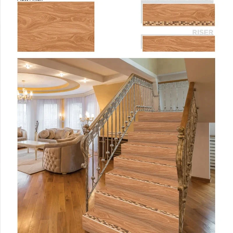 Porcelain Stair Tiles - Elegant & Durable Home Decor