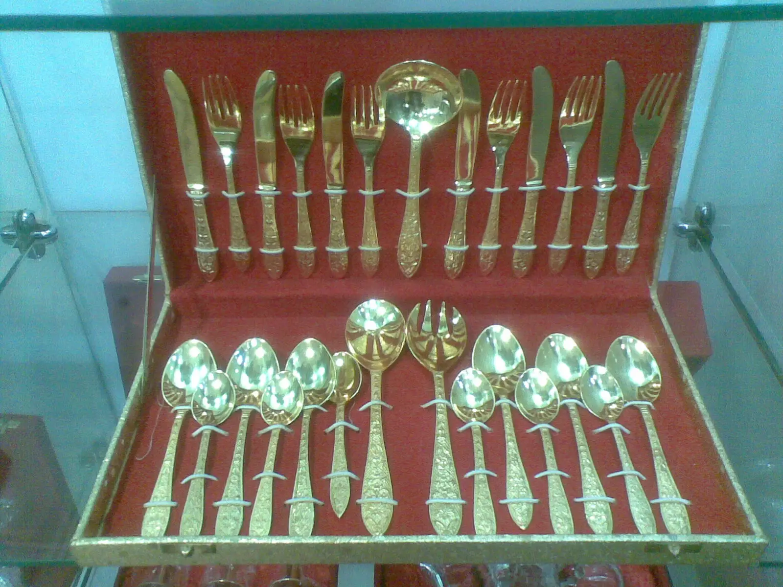 Ensemble De Couverts De Luxe De Mariage 27 Pièces,Ensembles De Couverts ...