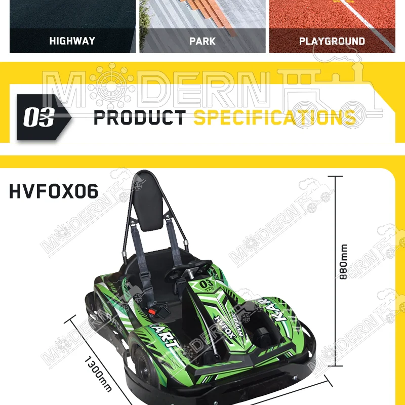 Modern Rides Kids Attraction Crazy Amusement Children Electric Single ...