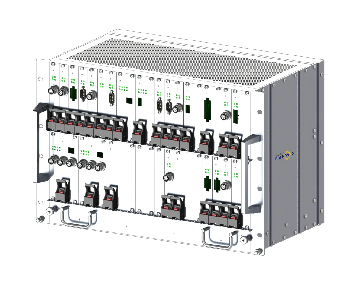 RDEKONO Rugged Subracks Box Schroff 19" 7U CPCI Card Chassis ...