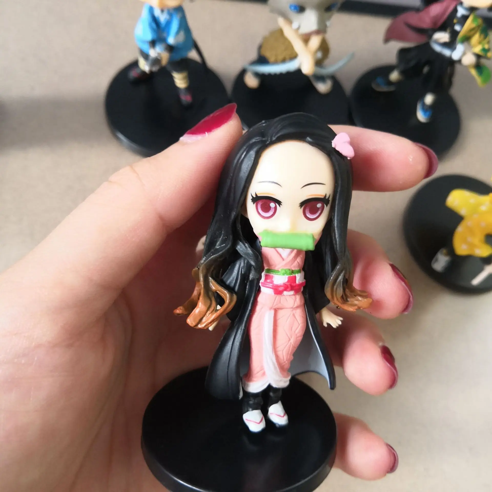 2024 Hot Sale Demon Slayer Character Model Decoration Anime Demon ...