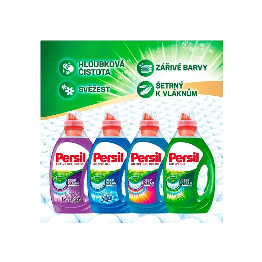 Exceptional Color Cleaning Power Persil Color Active Gel Deep Clean 38 ...