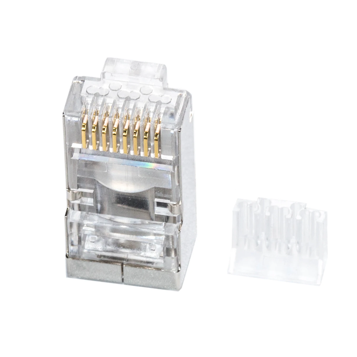 RJ45 Cat.6A STP Shielded Modular Plug(For Cable Outer Diameter 4.5-6 ...