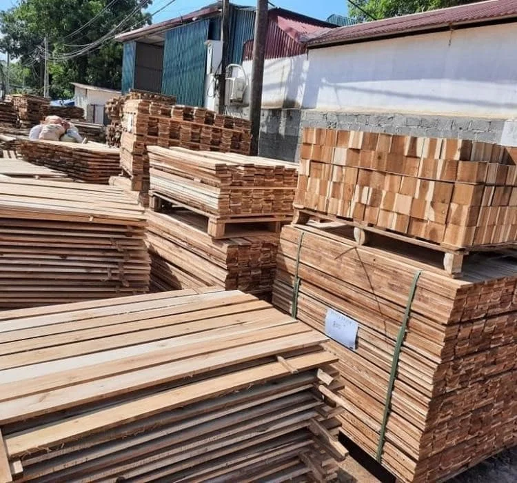 Natural Acacia Sawn Timber/ Dry Lumber For Making Pallet From Vietnam ...