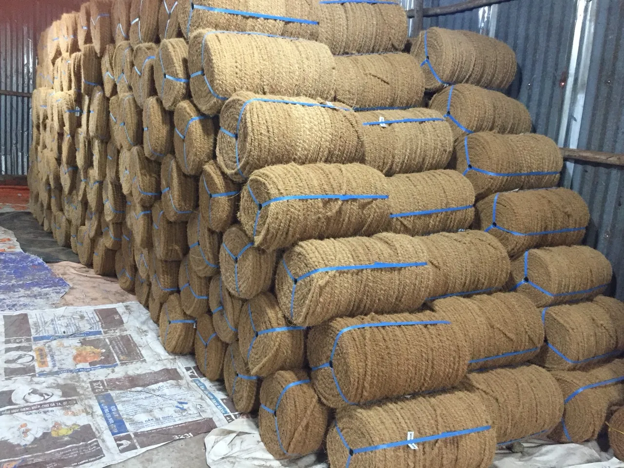 High Quality Natural Coconut Coir Fibre Rope/ Coir Rope/ Twisted Yarn ...