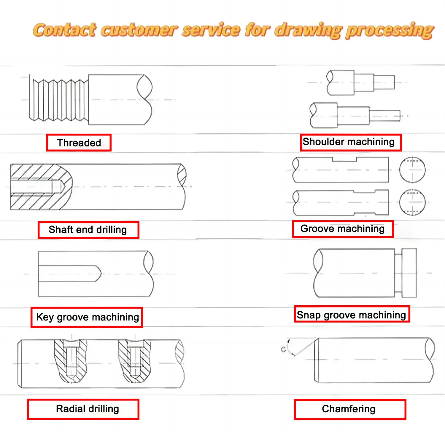 Highquality Stepped Motor Drive Shaft Spline Shaft for Electrical ...