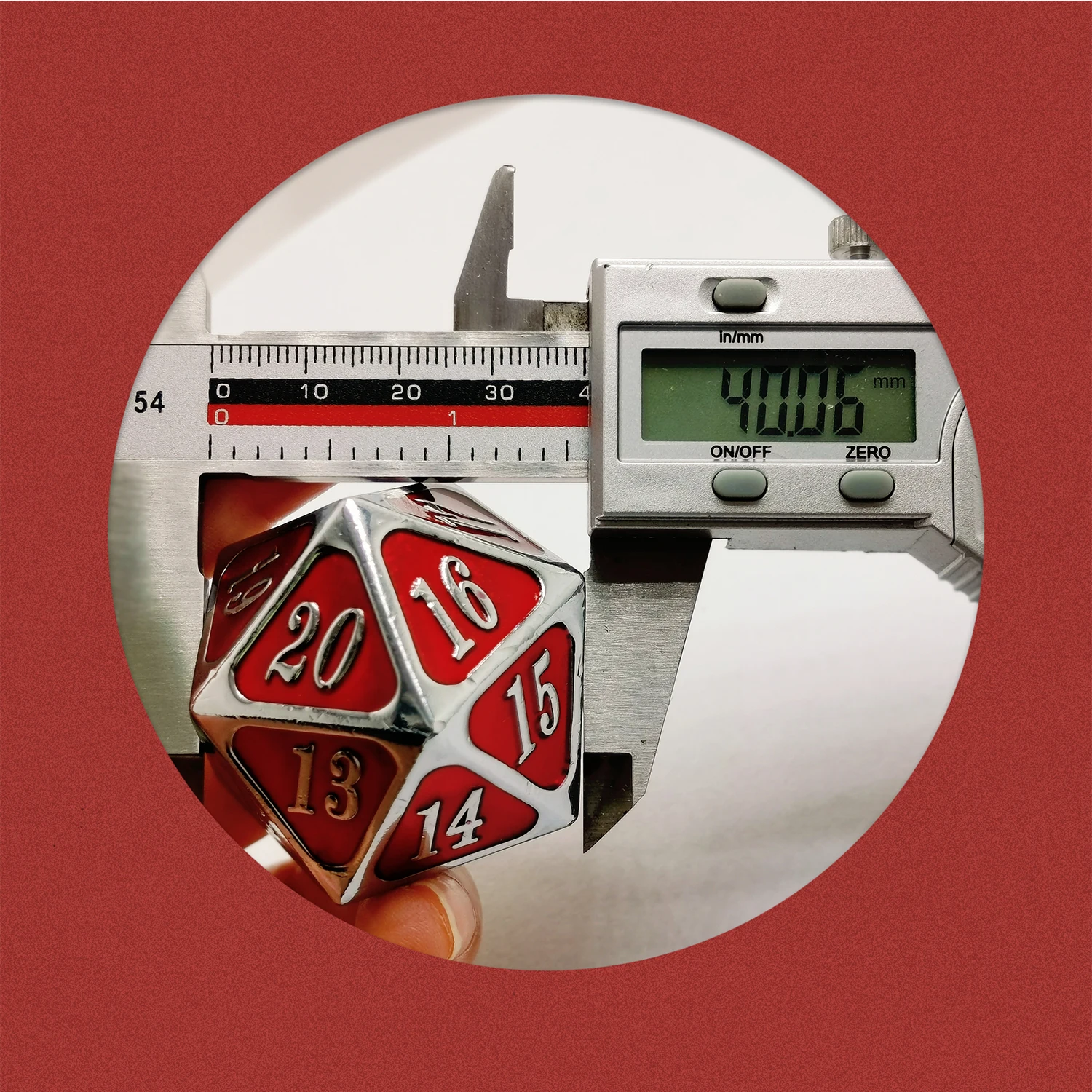 Role Playing Dice 40mm Giant Custom 20 Sided Rpg Dice,Metal D20 Dice ...