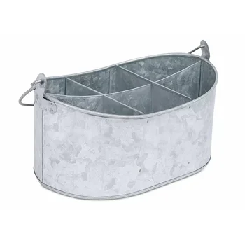 High Quality In Galvanized Ice Tub Bucket New Look Handmade Metal Caddy ...