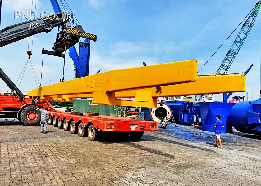 Factory Directly Loaded 40ft 20ft Container Spreader Bar Devices Used ...