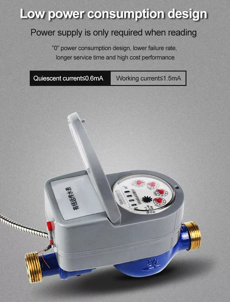 Cheap Rs485 Prepaid Smart Hot Water Meter Pulse Output With Valve ...