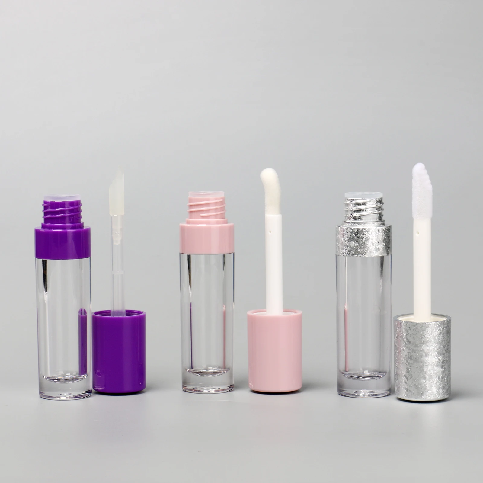 Round Lipgloss Packaging Container Big Wand Big Brush Concealer Tube ...