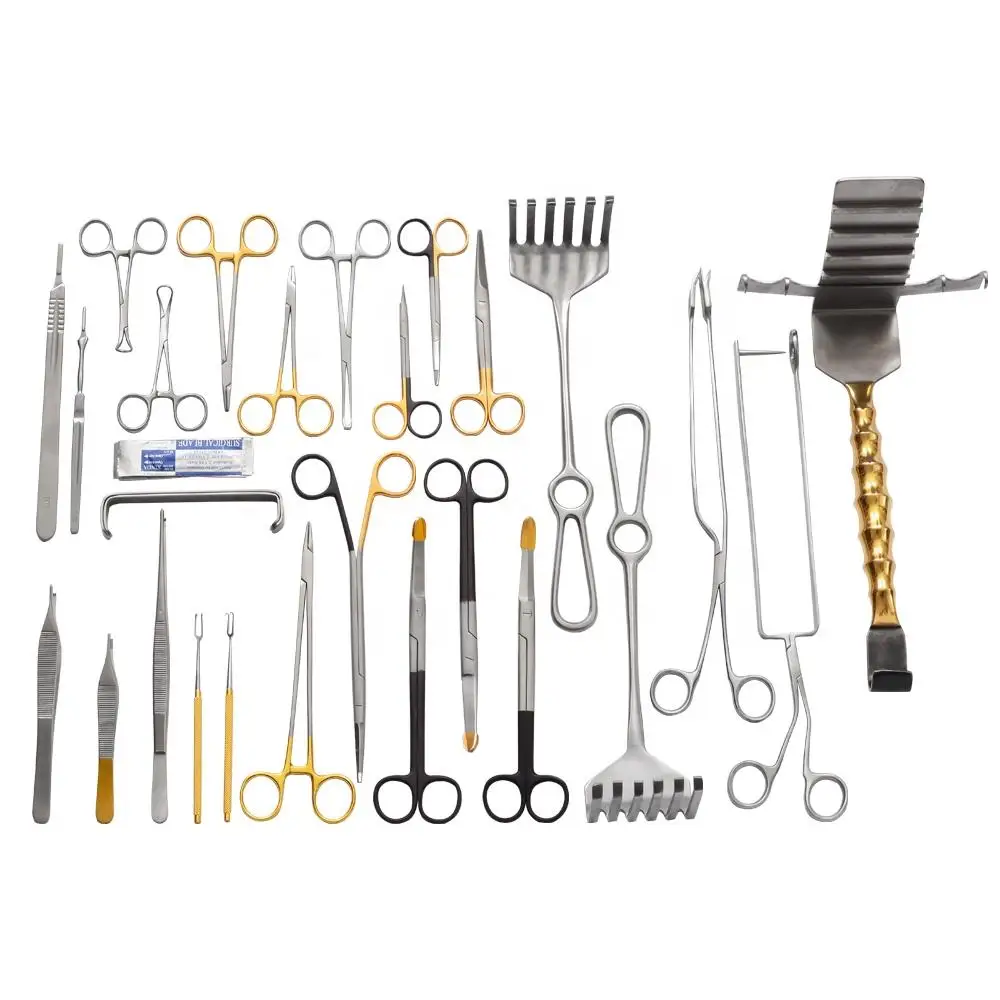 Tebbetts Breast Surgery Instruments Set of 38 Pieces High Grade Breast ...