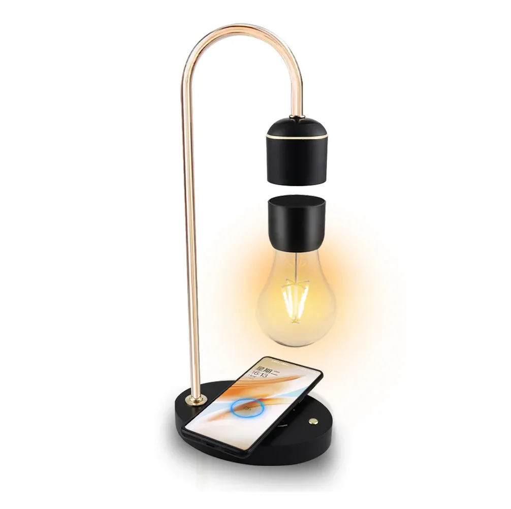 Magnetic Levitating Lamp Light Bulb Lamp For Table Desk Lamp Livingroom ...