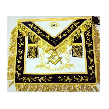 Hand Embroidery Masonic Lodge Master Mason Aprons Masonic Craft Regalia ...