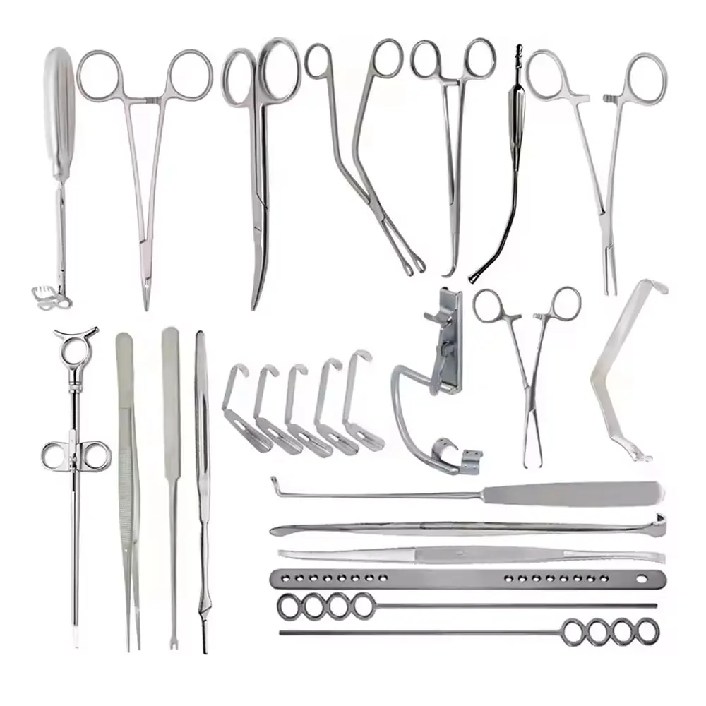 Professional 25-Piece Stainless Steel Surgical Instrument Set for ...