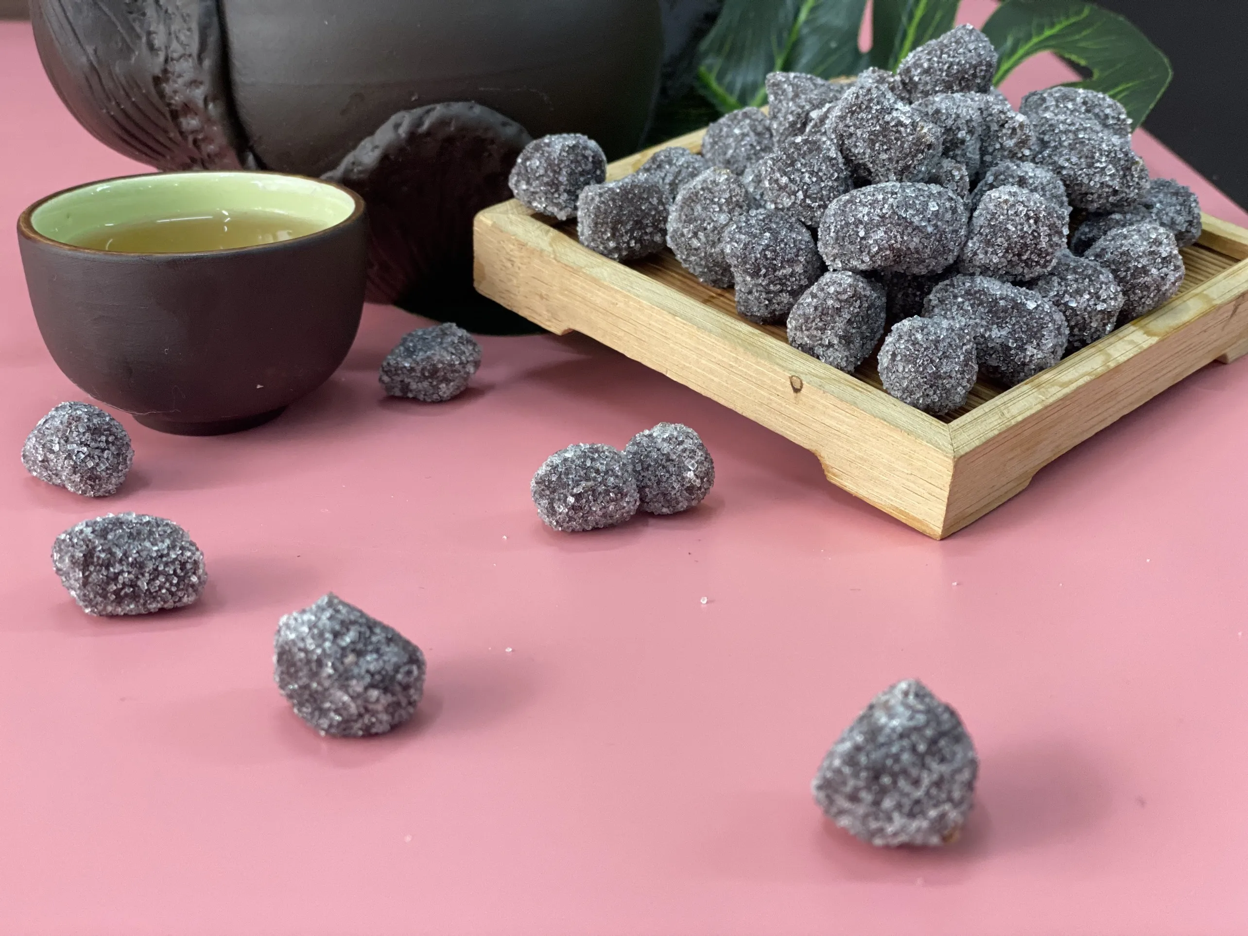Blueberry Candy Sweet Haccp Fruit Flavored Marshmallows Customized ...