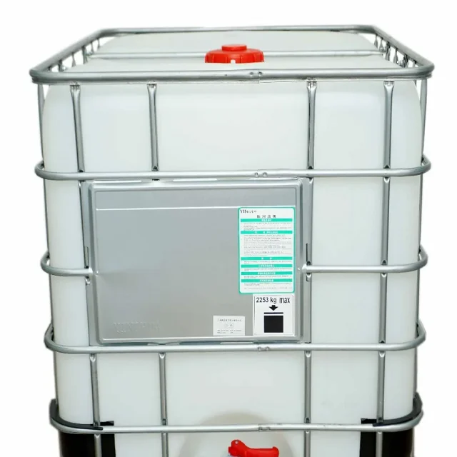 1000l Ibc Hdpe Chemical Tank With Metal Frame 1 Ton Plastic Barrel ...