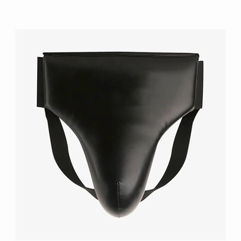 Custom Made Boxing Groin Guard Kids Adult PU Leather Protector Groin ...
