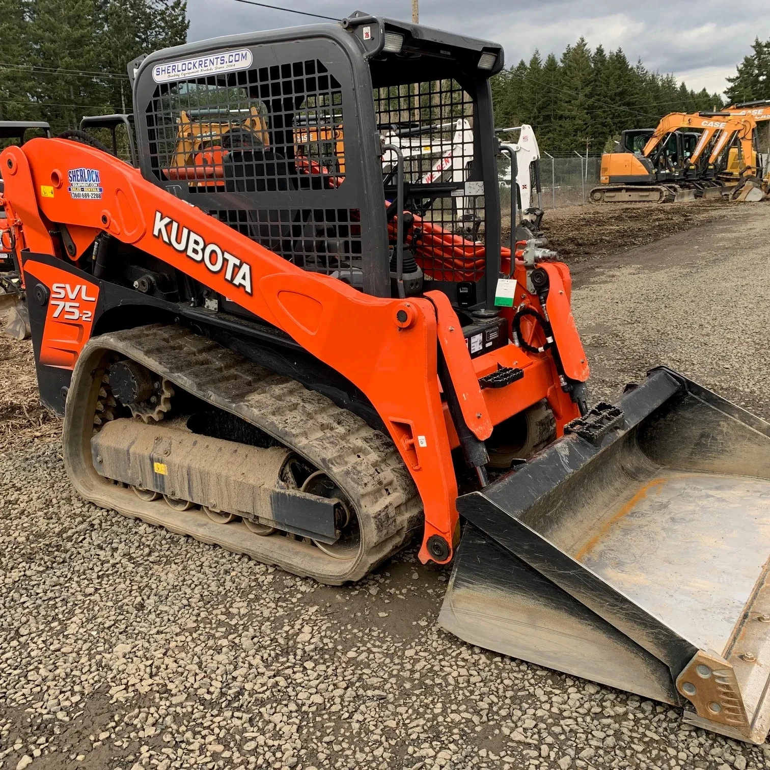 Kubota Svl 75-2 Tracked Skid Steer New Bob-cat Mini Skid Steer Loader ...