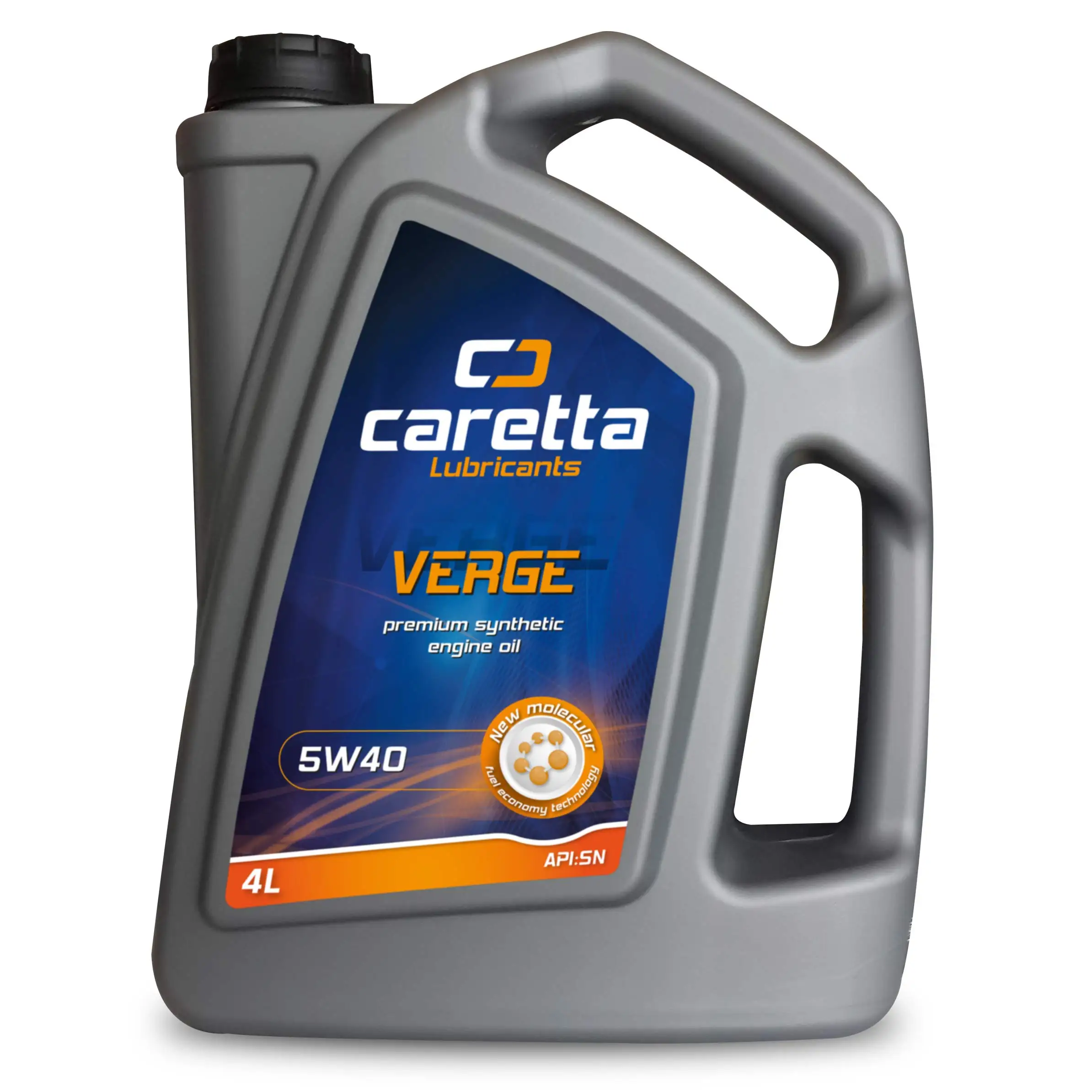 CARETTA VERGE 5W40 API SN High Quality 4-Liter Plastic Bottle Full ...