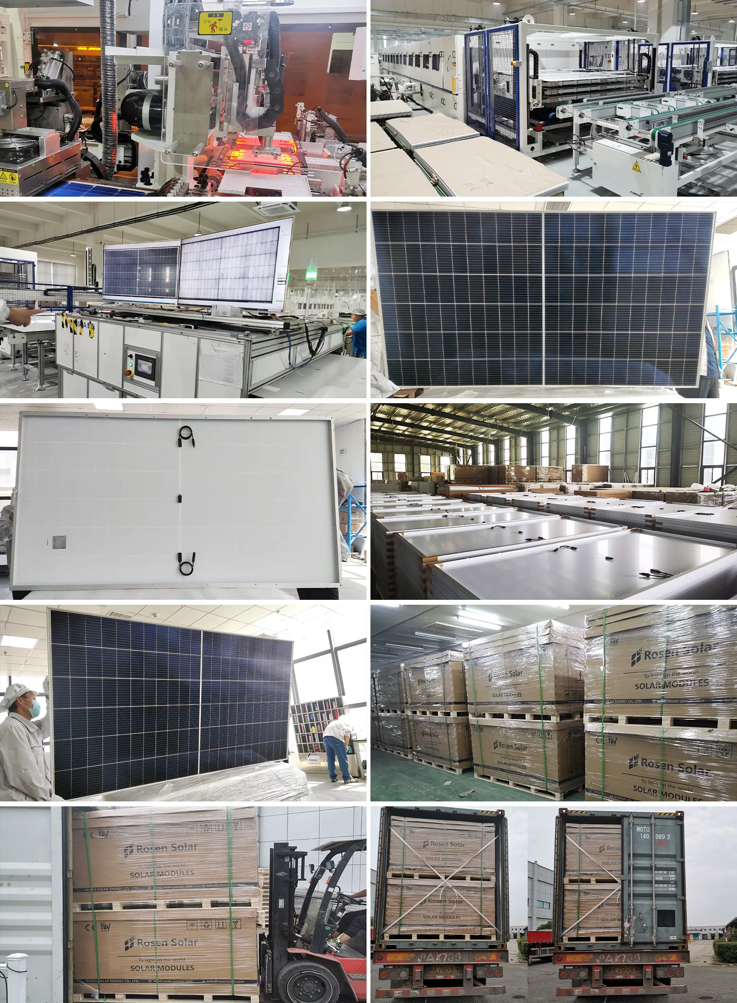 High Efficiency 700W Solar Panels from EU Rotterdam Warehouse