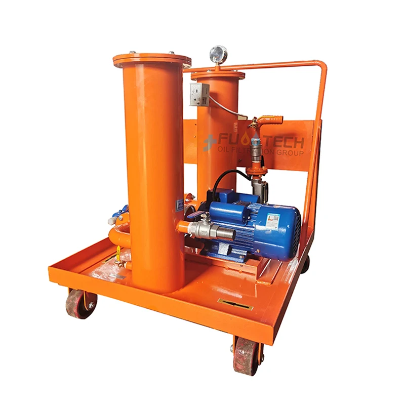 PO-300 Light Weight Transformer Oil Filtration Machine Hydraulic Filter ...