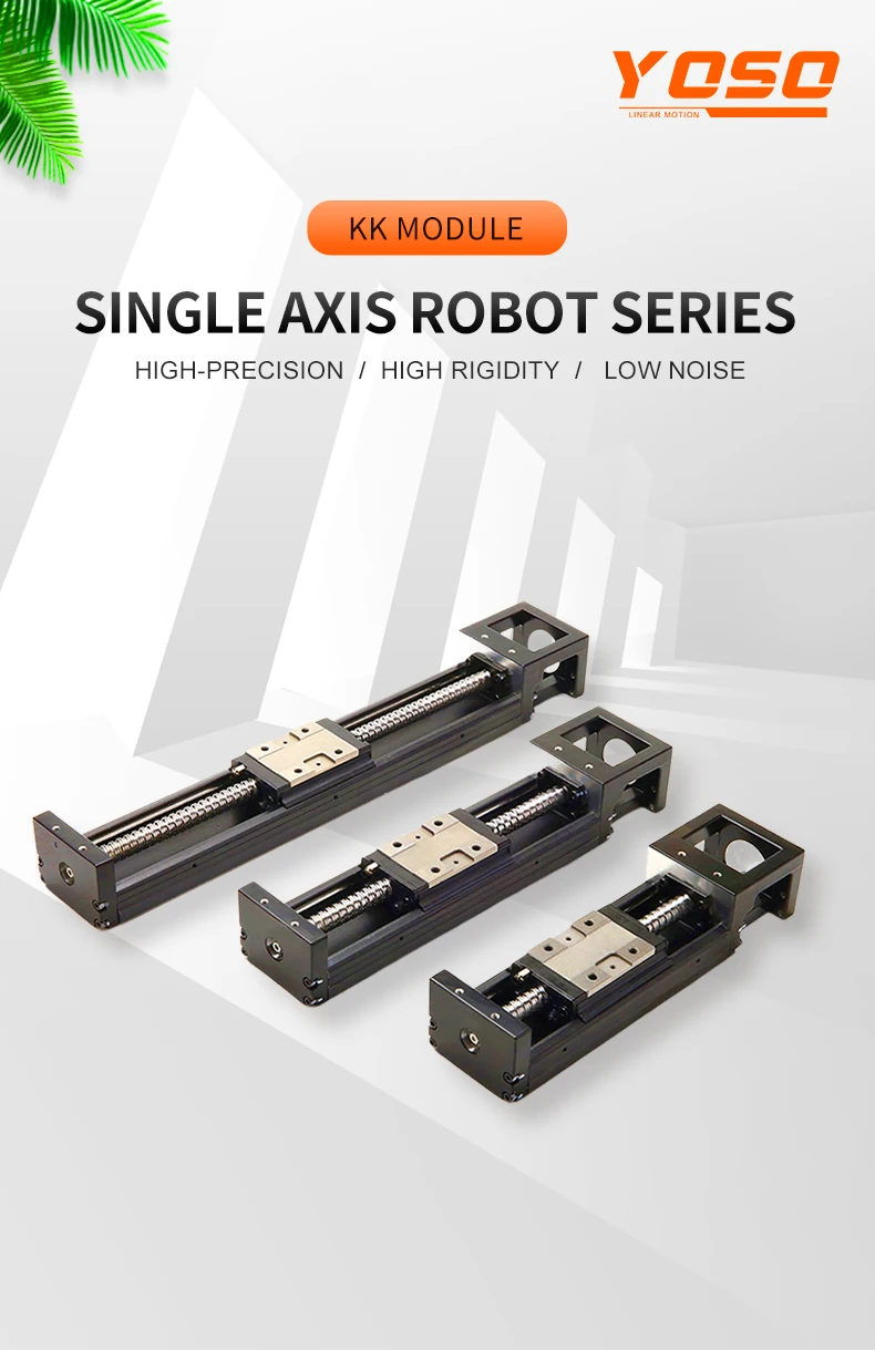 KK Module Single Axis Robot Linear Actuator Kit KK4001C-100A2-F0CS2 ...