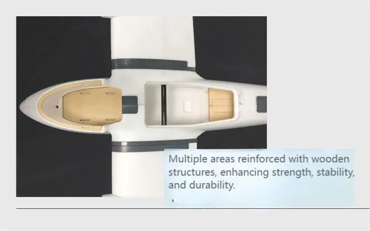 MFD 1600 Mini Crosswind Fixed-Wing UAV FPV Rcontrol Aircraft