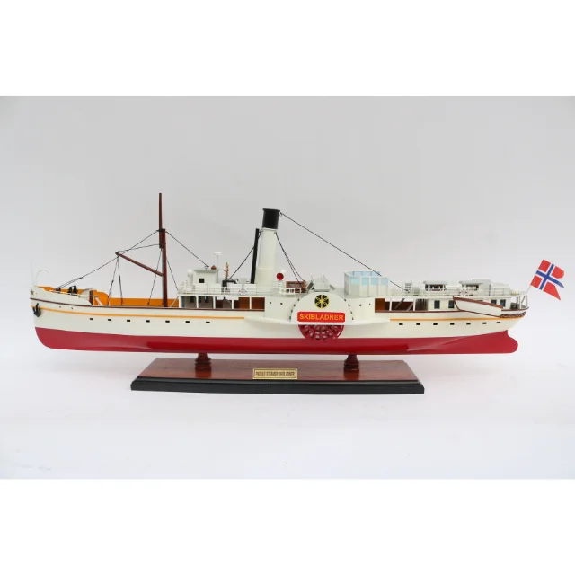 PADDLE STEAMER SKIBLADNER WOODEN BOATS MODEL / STEAMING SHIPS ...