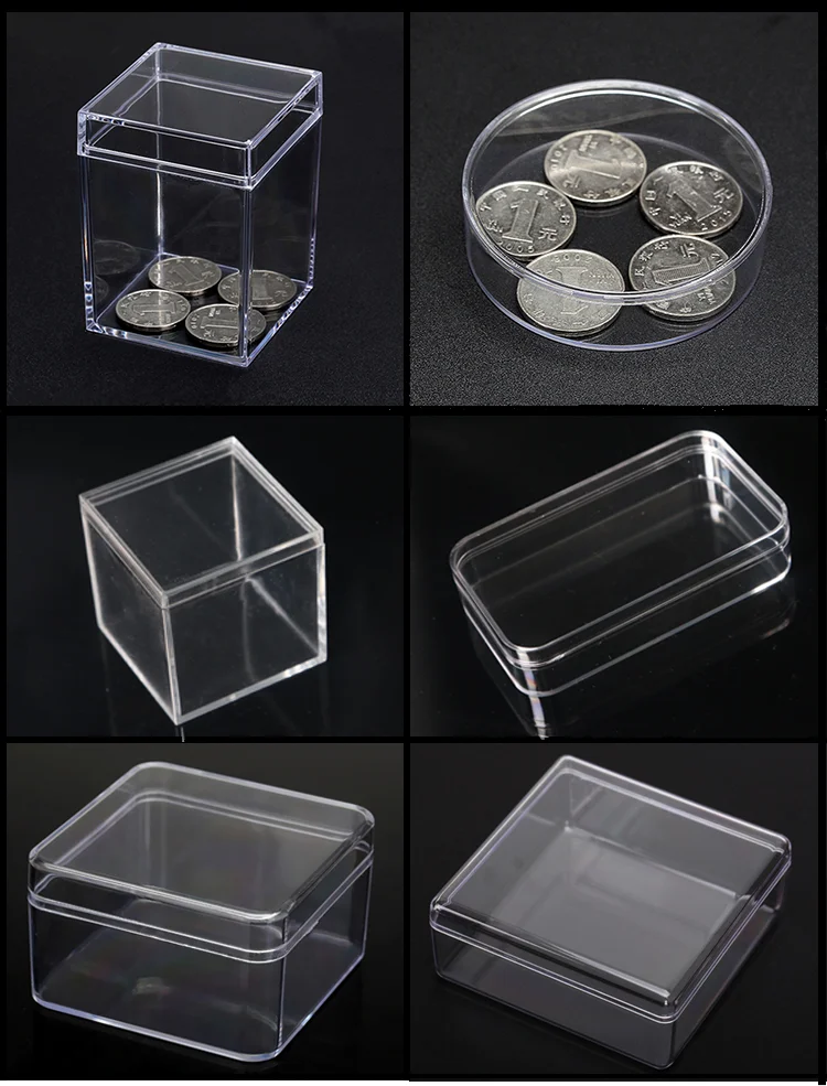 Clear Plastic Medal Containers - Perfect for Gifts & Crafts