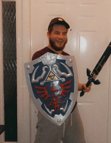 Armor Zelda Shield Metal Legend Of Zelda Shield Inspired Hylian Templar ...