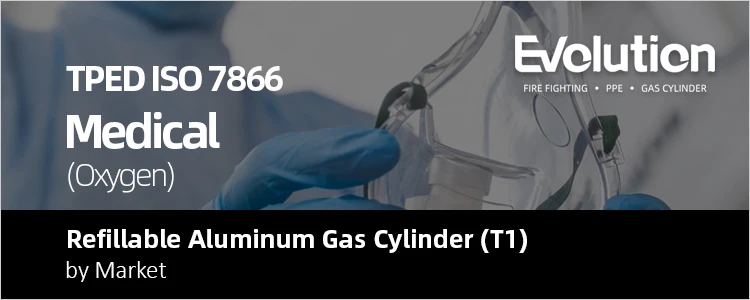 1.5L医用氧气罐铝气瓶TPED ISO 7866 O2气瓶200巴高压2900PSI| Alibaba.com