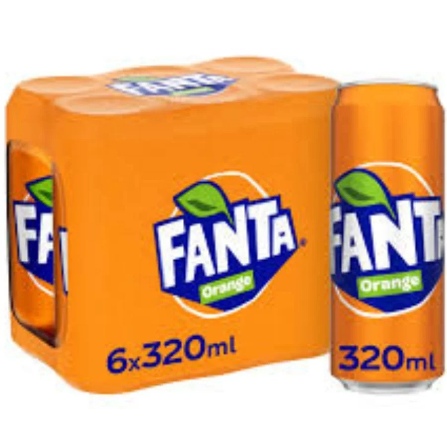 Fanta Orange Soft Drink Quality High From Vietnam 320ml X 24 Cans - Buy Fanta Orange Soft Drink ...