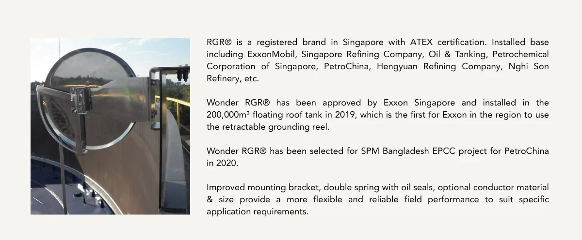 Retractable Grounding Assemble/ Reel (Brand: RGR) - Retractable Bypass ...