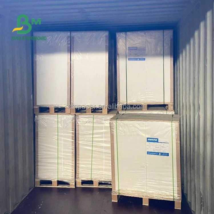 Plain White 180gsm 200gsm 250gsm 300gsm Uncoated Woodfree Offset Paper ...