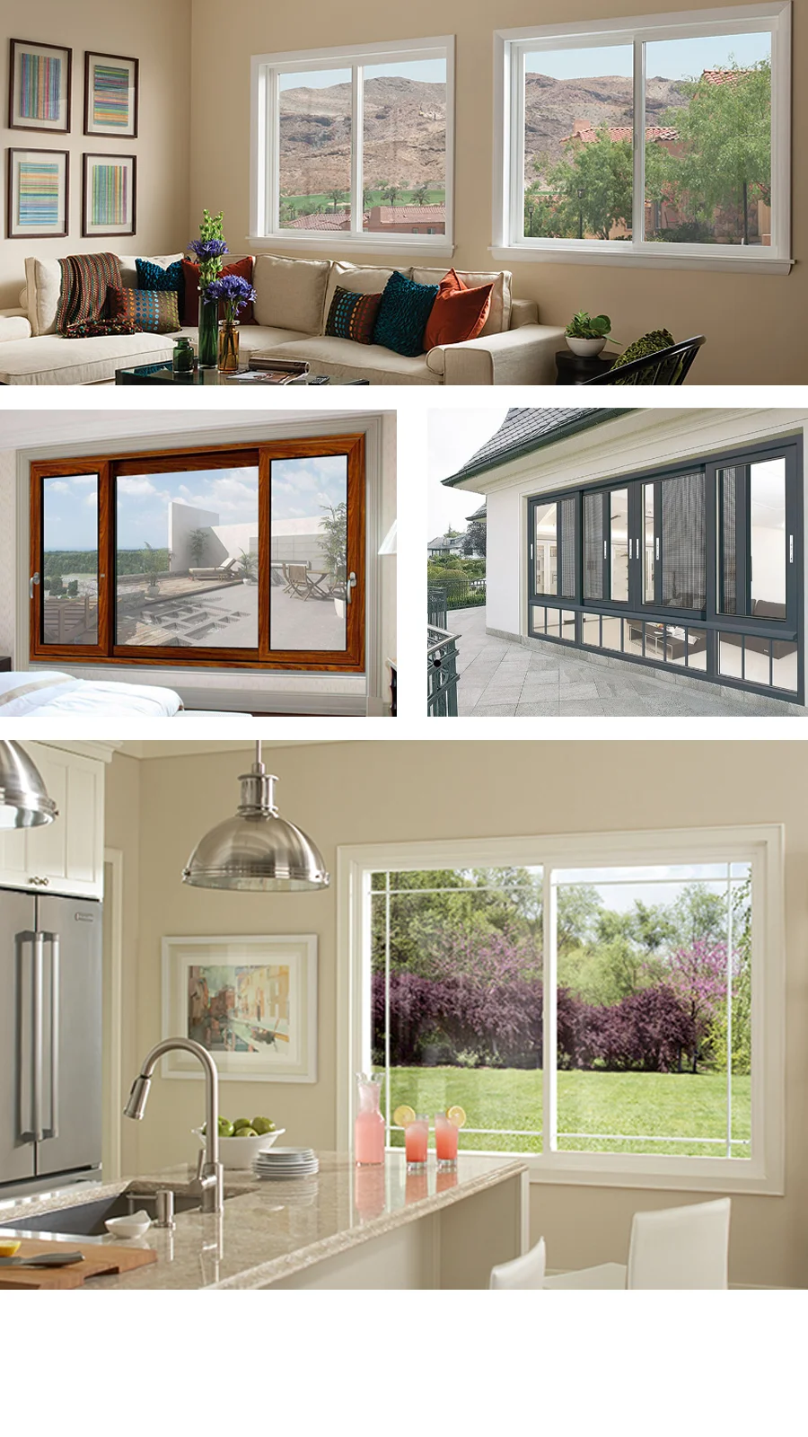 Best-selling Classic Style Customized Design Aluminium Windows And ...