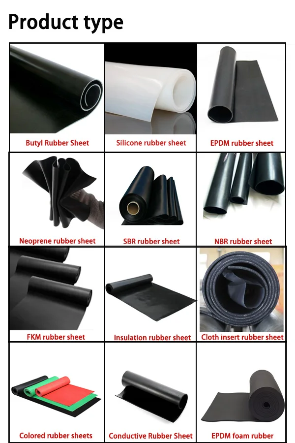 Reinforced Rubber Sheet Rubber Reinforced Sheet Black Rubber Insertion ...