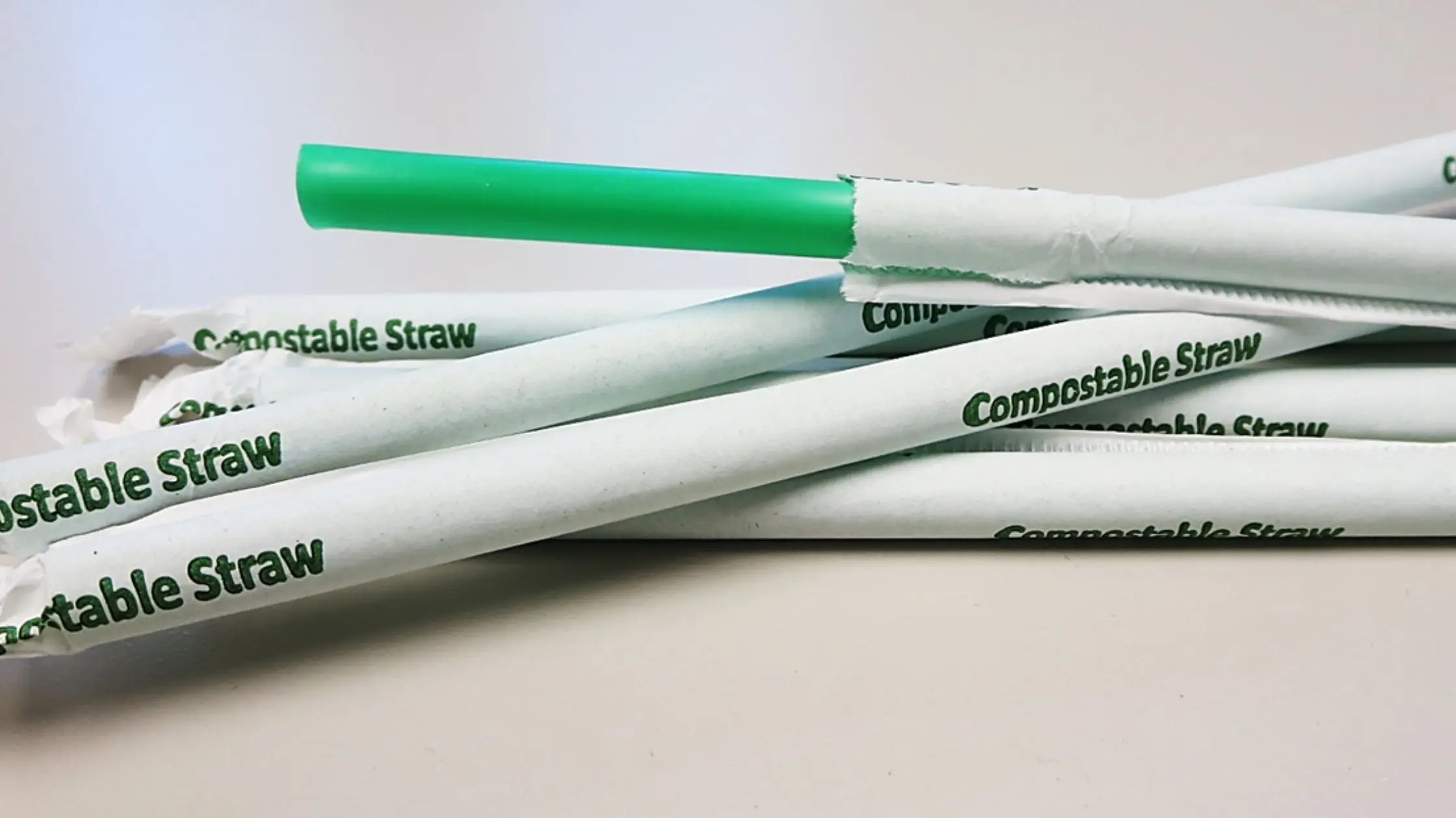 Disposable Biodegradable Sugarcane Straw Pla Compostable Bagasse ...
