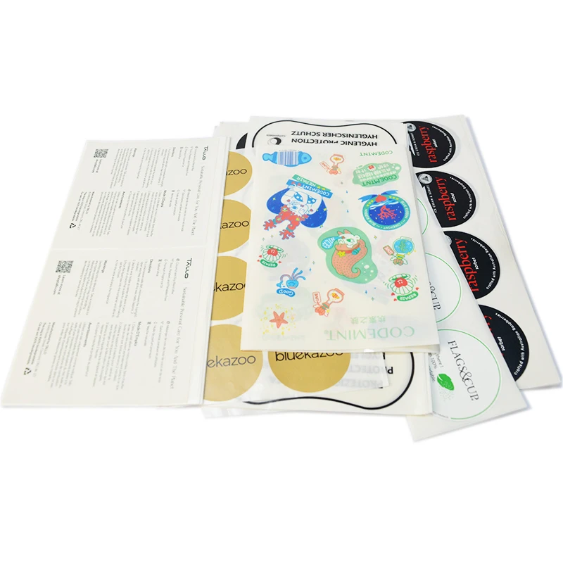 Custom Compostable Stickers - Eco Friendly & Biodegradable